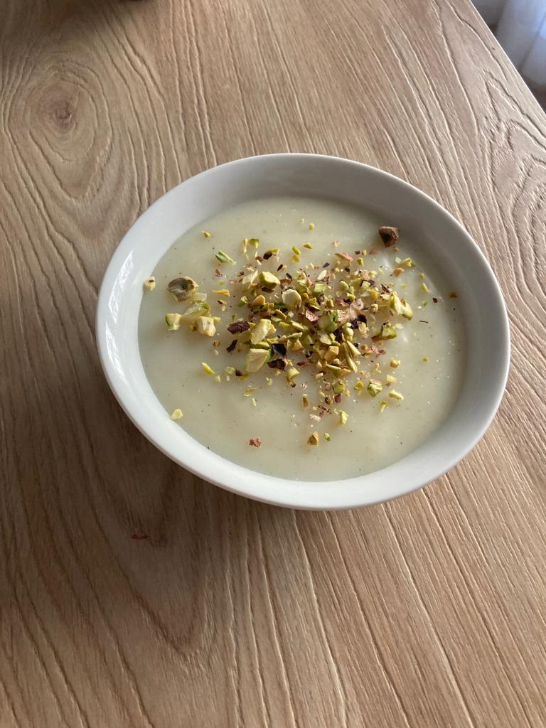 Mouhalabieh recipe - Les Filles de Tanios